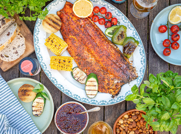 Trout with Creamy Orzo – ChalkStream®